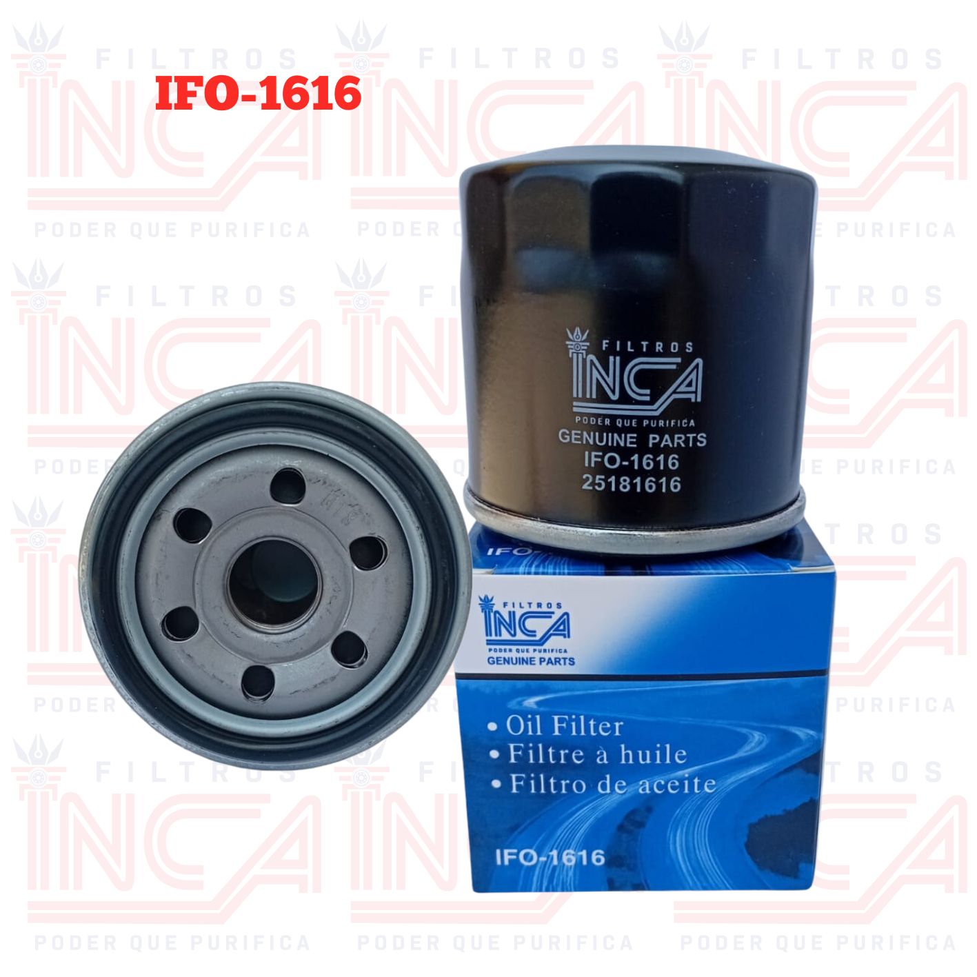 IFO-1616 Filtro de Aceite - Filtros Inca - Distribución de Filtros ...